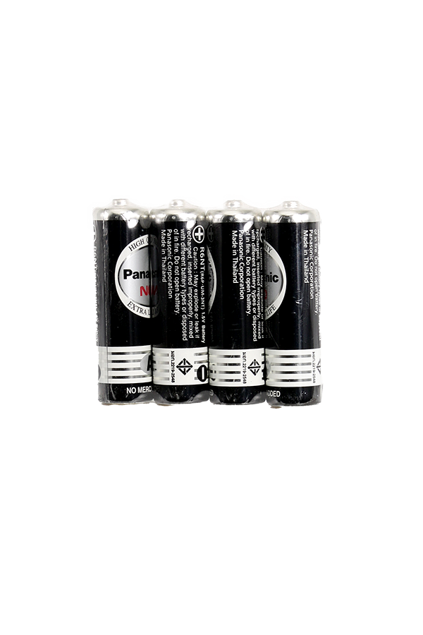 Panasonic Battery Black AA Size 4's - LifePlus
