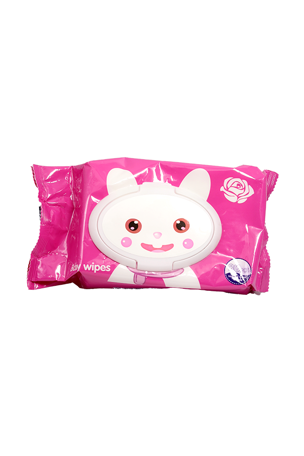 Lovely Baby Baby Wet Tissue Pink 80's - LifePlus