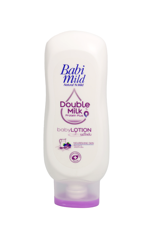 Babi Mild Lotion Double Milk 180ml - LifePlus