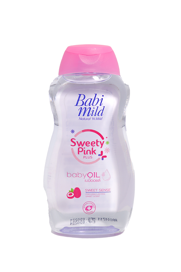 Babi Mild Oil Sweety Pink Plus 100ml - LifePlus