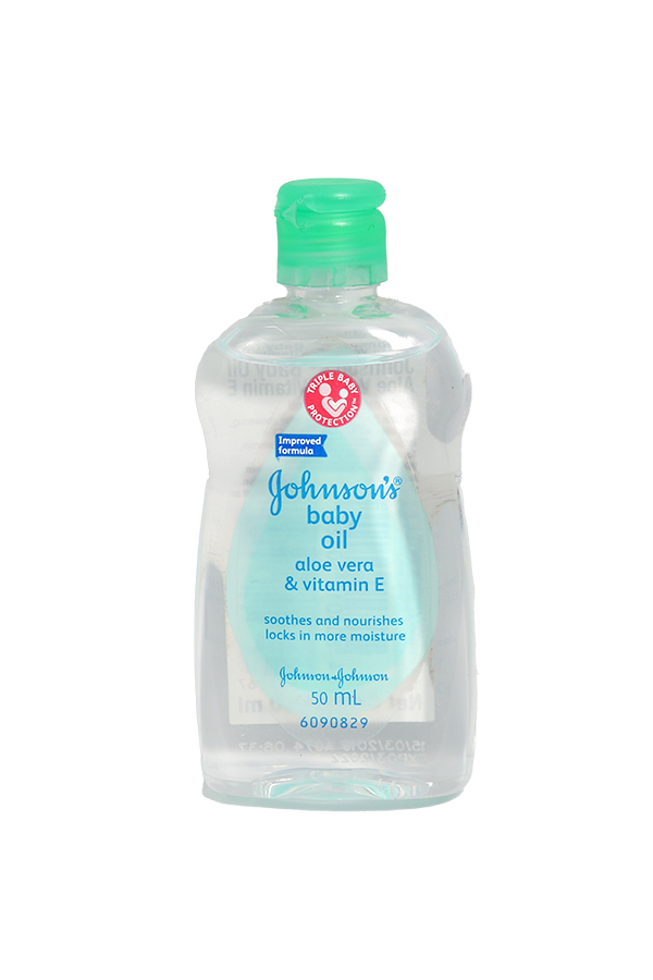 Johnson's Baby Oil Aloe Vera & Vitamin-E 50ml - LifePlus
