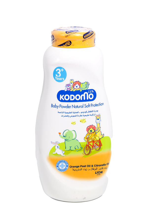 Kodomo Baby Powder Natural Soft Protection 200g - LifePlus