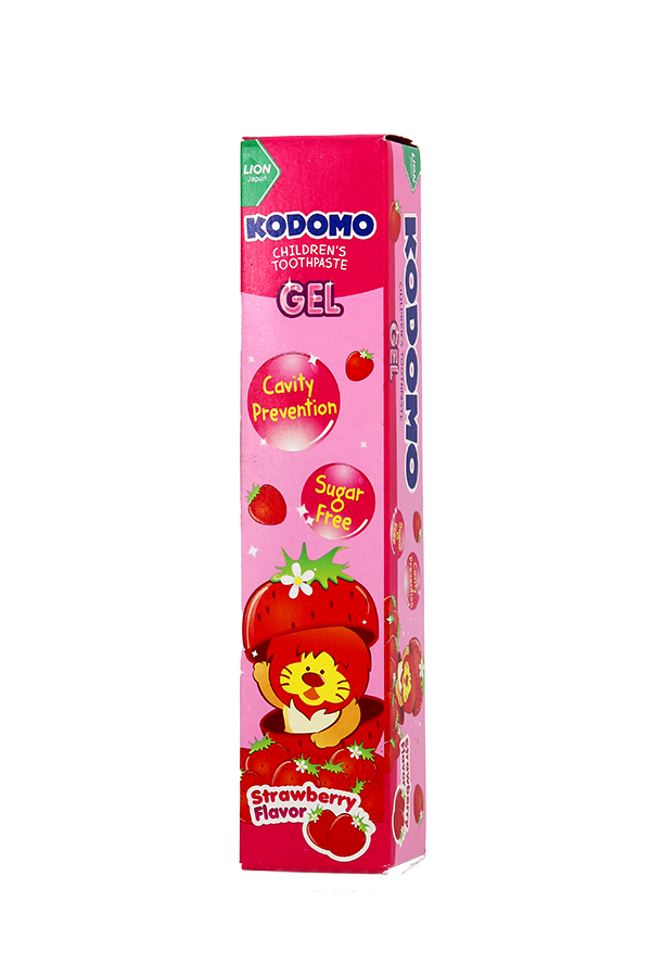 Kodomo Toothpaste Strawberry Gel 40g - LifePlus