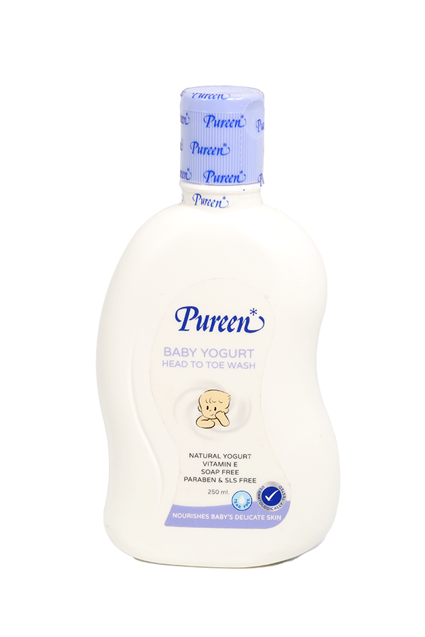 Pureen Kids Yogurt Head To Toe Wash 250ml - LifePlus