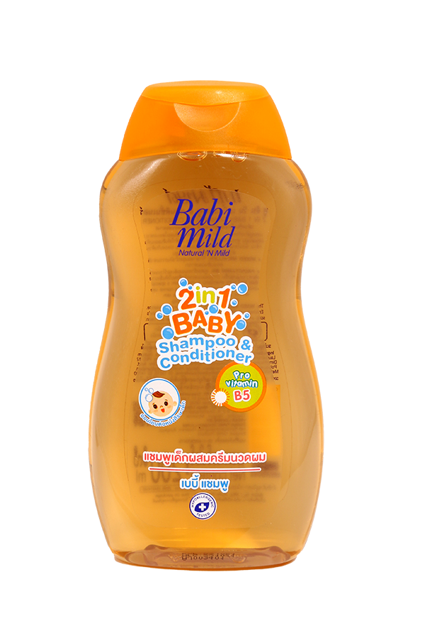 Babi Mild 2 In 1 Moisturizing Baby Shampoo 200ml - LifePlus