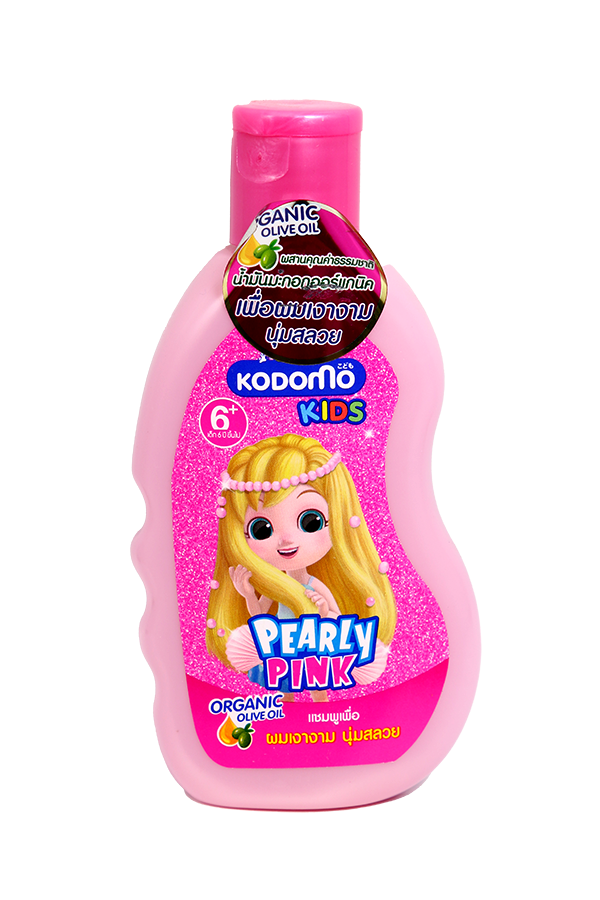 Kodomo Kids Shampoo Pearly & Pink 200ml - LifePlus