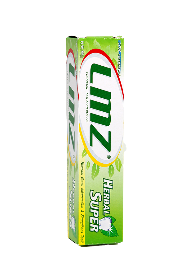 LMZ Herbal Toothpaste Herbal Super Relieves Gums Inflammation & Strengthens Teeth 55g - LifePlus