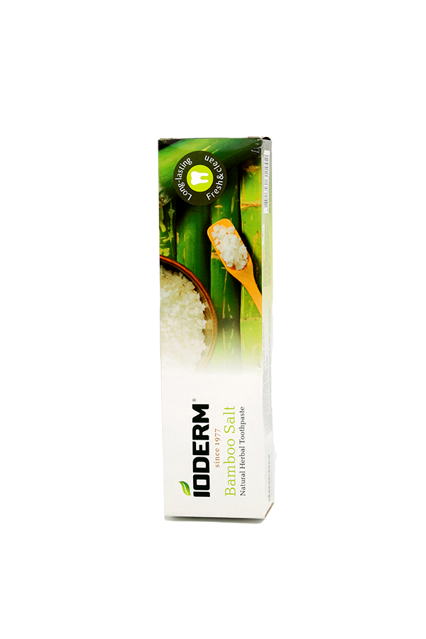 Ioderm Natural Herbal Toothpaste Bamboo Salt 100g - LifePlus