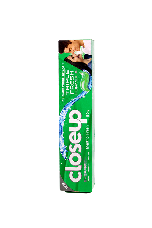 Close Up Toothpaste Menthol Fresh 160g - LifePlus