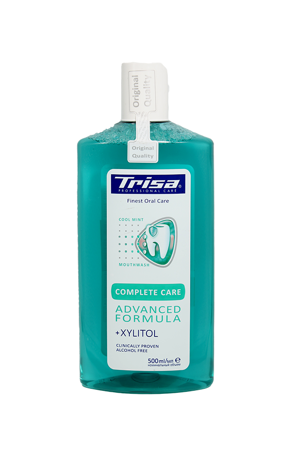 Trisa Complete Care Cool Mint Mouth Wash 500ml - LifePlus