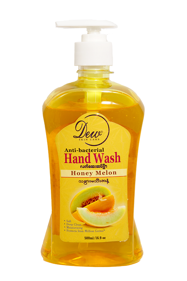 Dew Anti-Bacterial Hand Wash Honey Melon 500ml - LifePlus