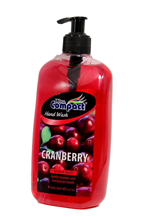Ultra Compact Han Wash Cranberry 500ml - LifePlus