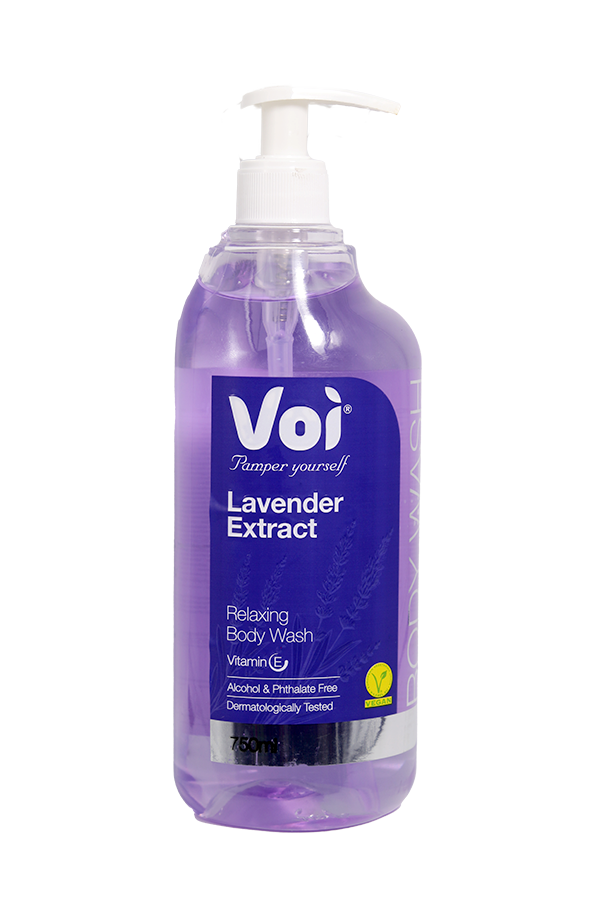 Voi Relaxing Body Wash Lavender Extract 750ml - LifePlus