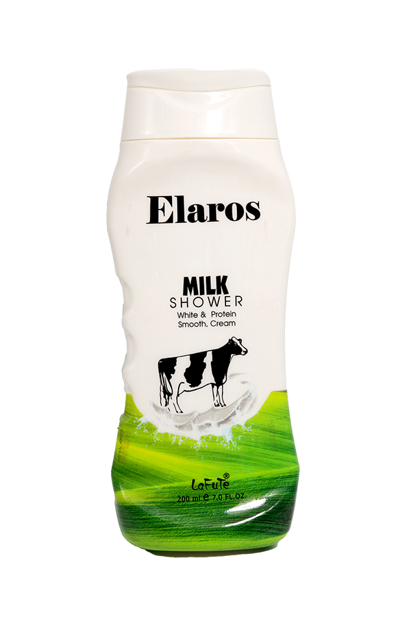 Elaros Shower Cream Milk 200ml - LifePlus