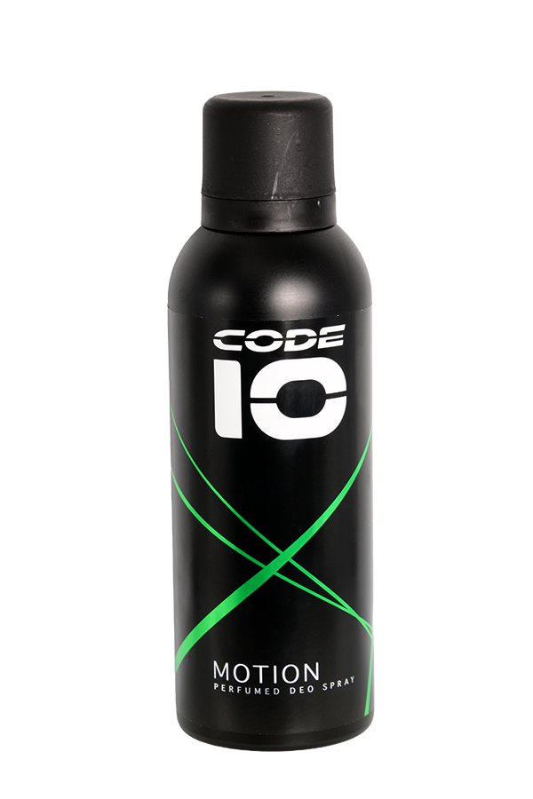 CODE 10 Perfumed Deo Spray Motion 150ml - LifePlus