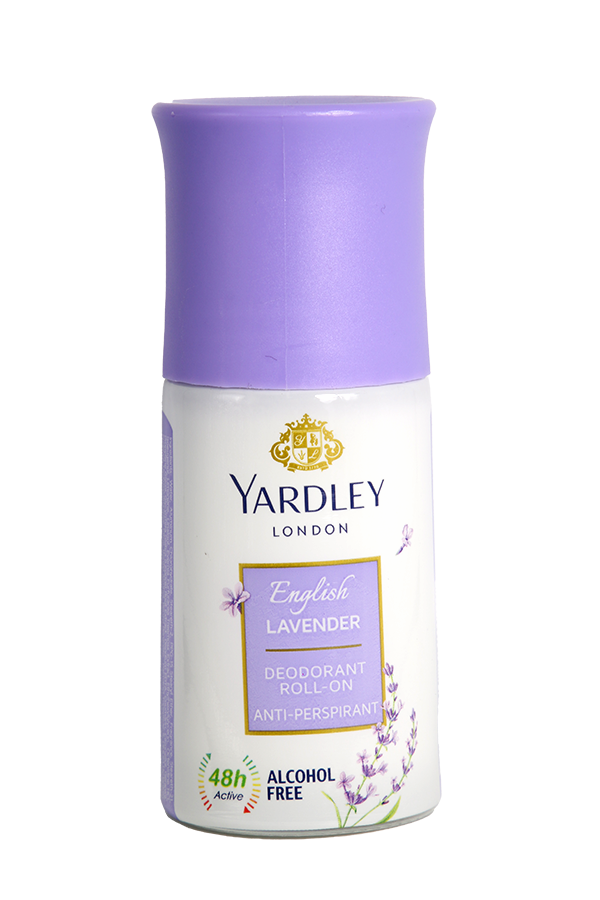 Yardley Deodorant Roll On English Lavender 50ml - LifePlus
