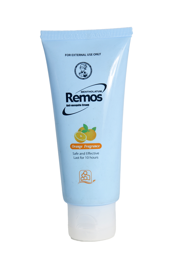 Remos Anti-Mosquito Repellent Cream Orange Fragrance 70g - LifePlus