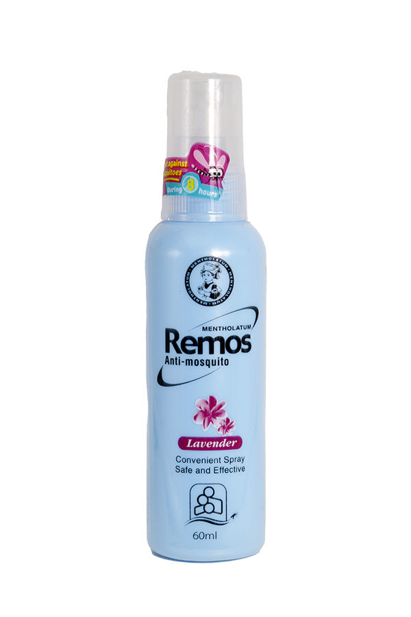 Remos Anti-Mosquito Spray Lavender 60ml - LifePlus