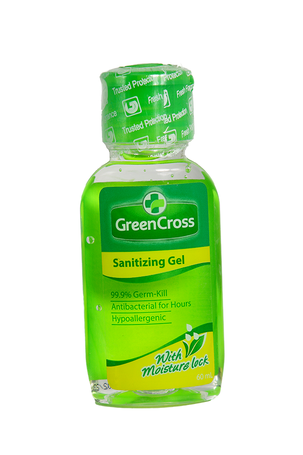 Green Cross Hand Sanitizing Gel With Moisture Lock 60ml - LifePlus