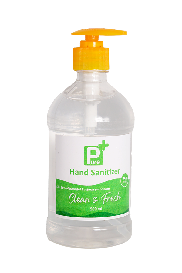Pure Plus Alcohol 75 Hand Sanitizer 500ml Lifeplus