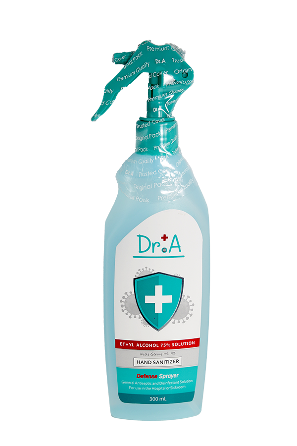 Dr+A Ethyl Alcohol 75% Solution Hand Spray #Aloe Vera 300ml - LifePlus