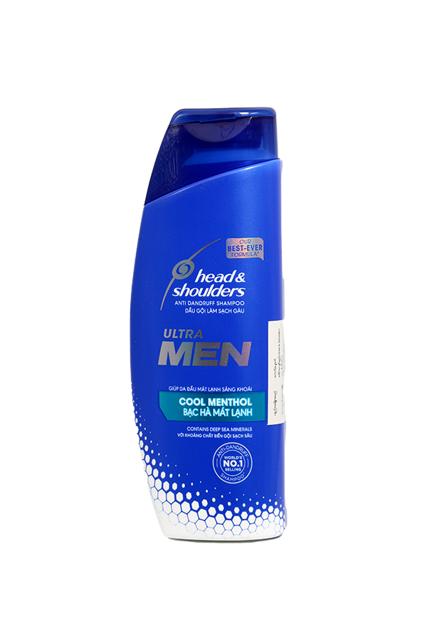 Head & Shoulders Anti-Dandruff Shampoo Ultra Men #Cool Menthol 170ml ...