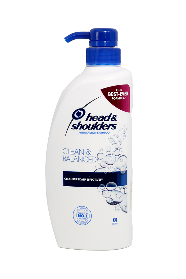 Head & Shoulders Anti-Dandruff Shampoo Cleanses Scalp #Clean & Balanced ...