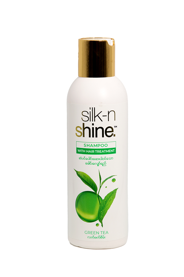 Silk-n-Shine Shampoo Hair Treatment Green Tea 170ml - LifePlus