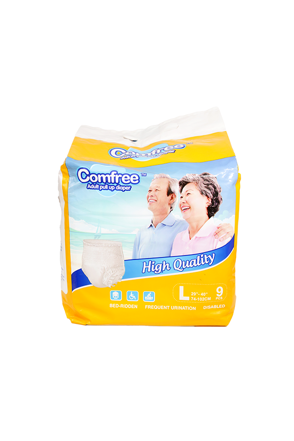 Comfree Adult Pull Up Diaper L 9's - LifePlus
