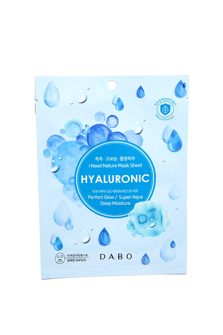 Dabo Face Mask Natural Hyaluronic 23ml - LifePlus