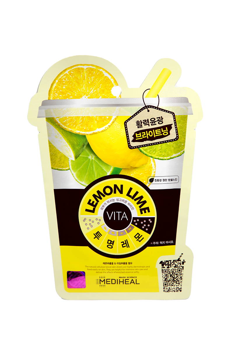 Mediheal Face Mask Lemon Lime Vita 25ml - LifePlus
