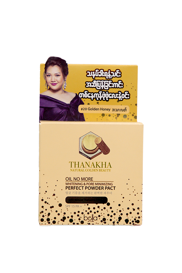 Bella Thanakha Powder Pact #20 Golden Honey - LifePlus