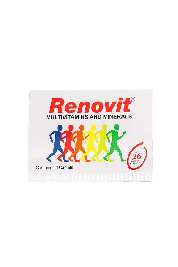 Renovit Multivitamins And Minerals Cap 4's - LifePlus Pharmacy