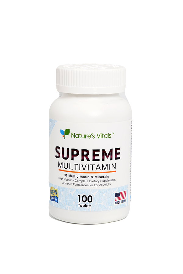 Nature's Vitals Supreme Multivitamin Tab 100's - LifePlus Pharmacy