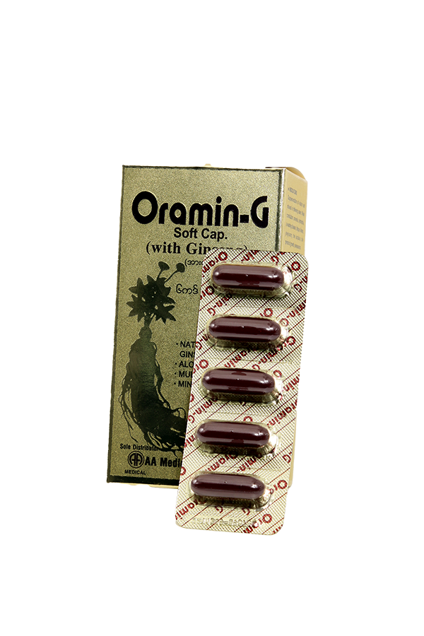 Oramin G With Ginseng Soft Cap 5's - LifePlus