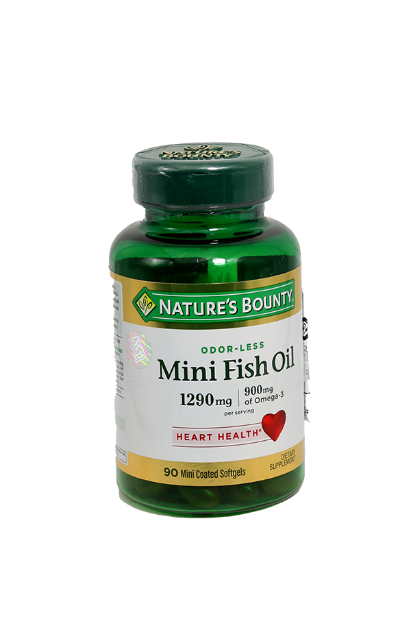 Nature's Bounty Mini Fish Oil Odorless Cap 90's - LifePlus