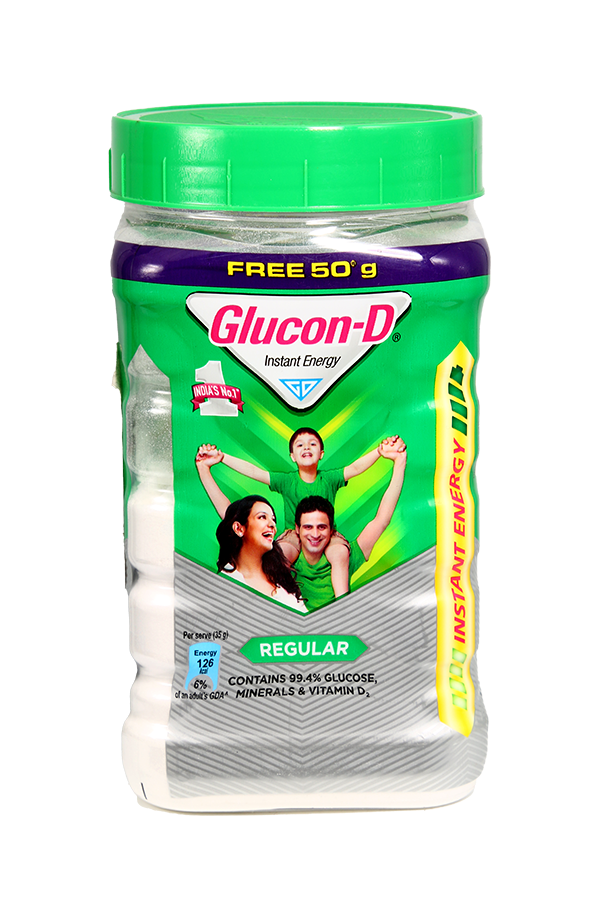 Glucon-D Instant Energy Powder Regular 500g - LifePlus