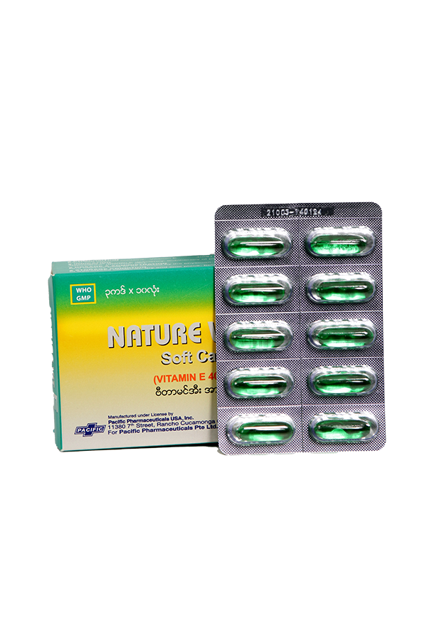 Nature Vit E Soft Cap 10's - LifePlus
