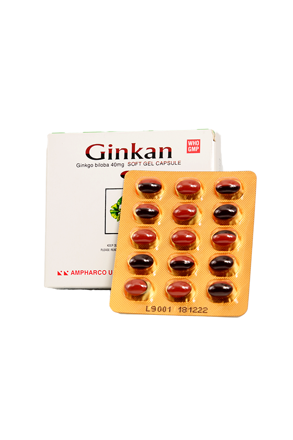 Ginkan 40mg Soft Gel Cap 15's - LifePlus