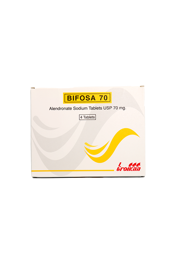 Bifosa Alendronic Acid 70mg Tab 4's - LifePlus