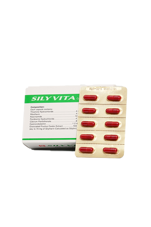Silyvita Silymarin 70mg+Vitamins Capsule 10's - LifePlus