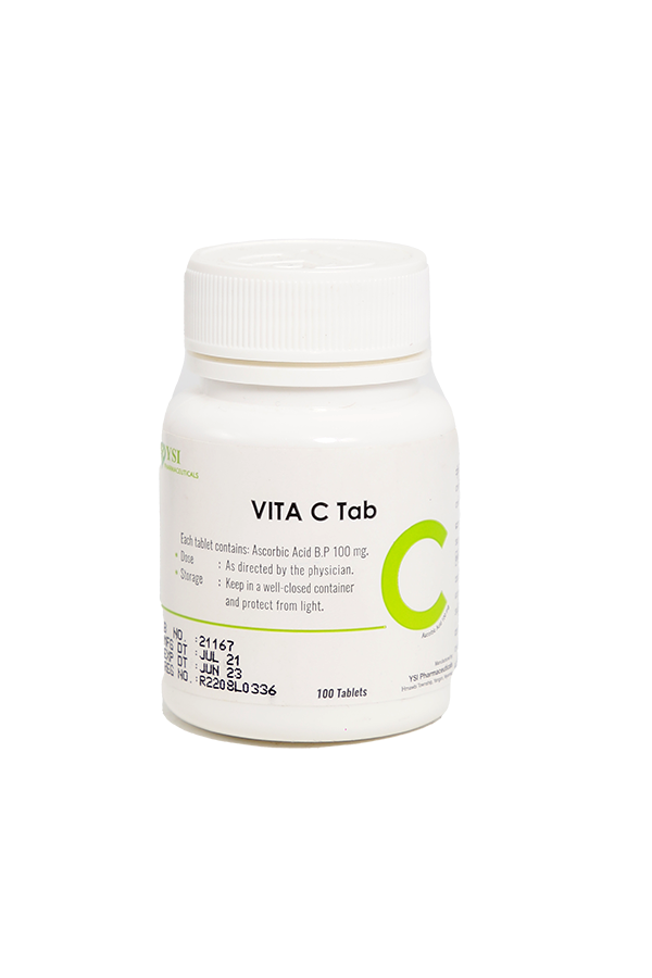 Y-Si Vitamin C Tab 100's - LifePlus