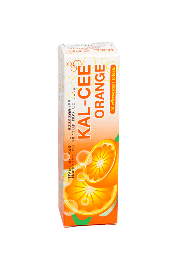 Kal-Cee Orange Effervescent Tab 10's - LifePlus