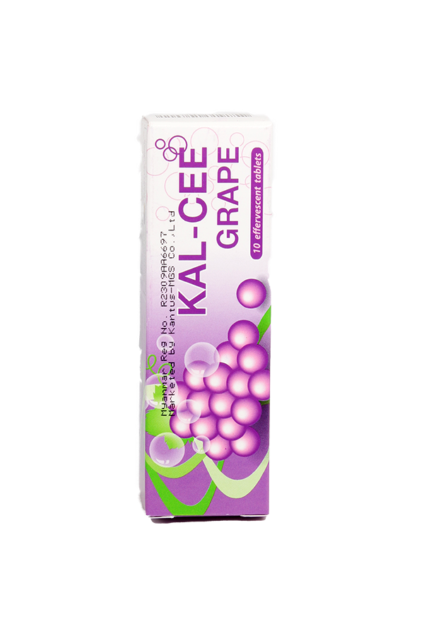 Kal-Cee Grape Effervescent Tab 10's - LifePlus