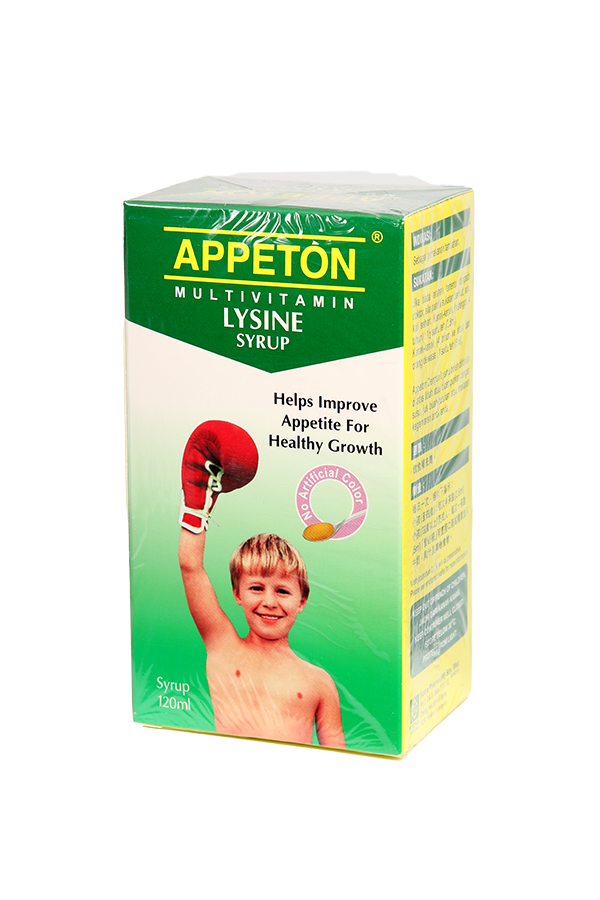 Appeton Lysine Syr 120ml - LifePlus Pharmacy
