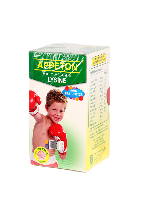 Appeton MV Lysine With Prebiotic Tab 60's - LifePlus