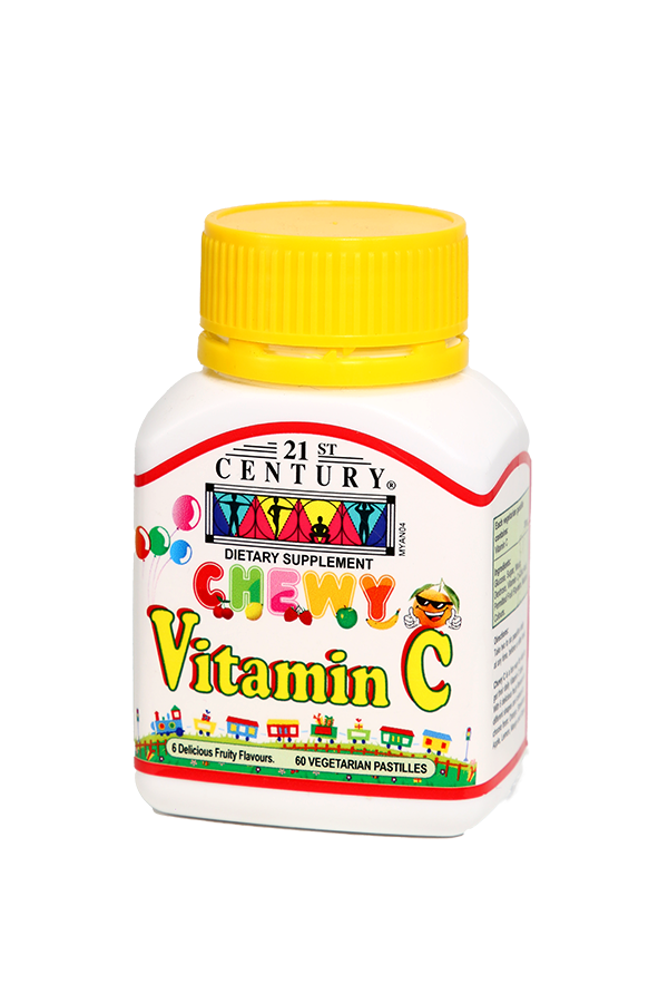 21st Century Vitamin C Chewy C Tab 60's - LifePlus