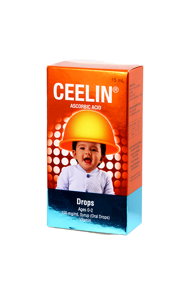 Ceelin Ascorbic Acid Vitamin Oral Drops 10ml/15ml - LifePlus