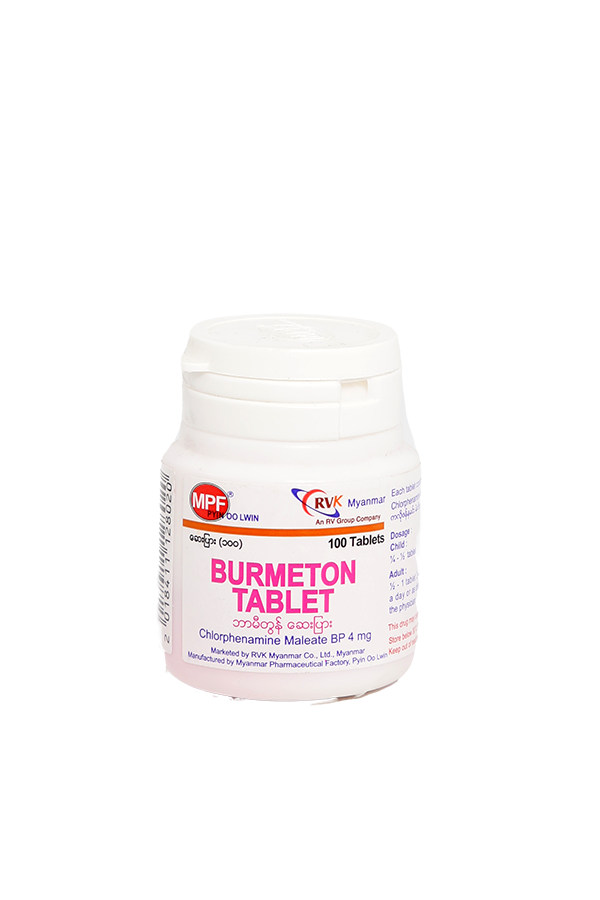 MPF Burmeton Tab 100's Bot - LifePlus