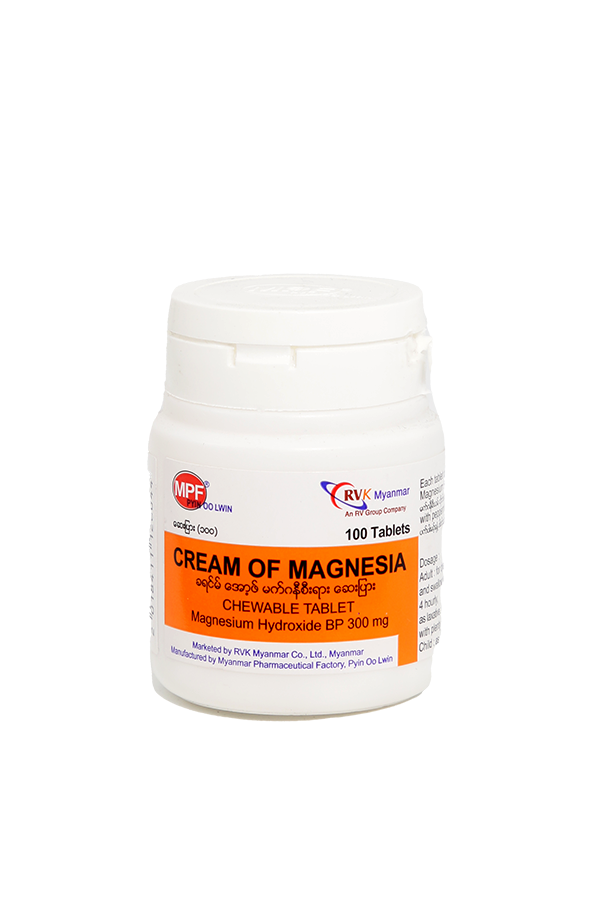 MPF Cream Of Magnesia Tab 100's - LifePlus